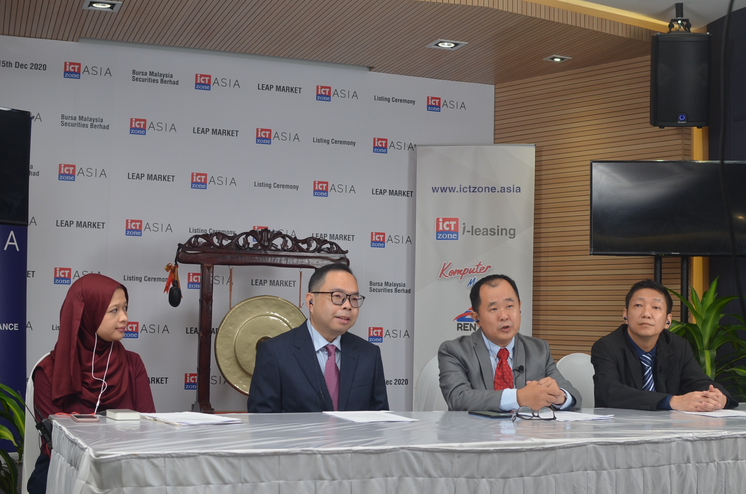 Virtual Listing Ceremony of ICT Zone Asia Berhad - ICT Zone Asia Berhad